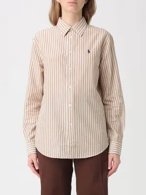 Polo Ralph Lauren Striped Button-down Shirt - Beige