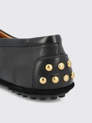 TOD'S Leather Ballet Flats - Black