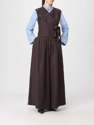 Liviana Conti Waistcoat - Brown