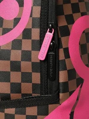 SPRAYGROUND Bear Shark Saffiano Faux Leather Backpack - Pink