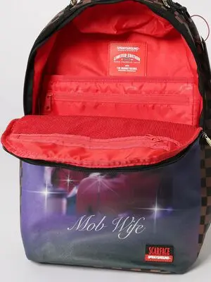 SPRAYGROUND Scarface Mob Wife Saffiano Faux Leather Backpack