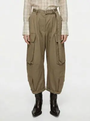 Acne Studios Wide Leg Cargo Pants