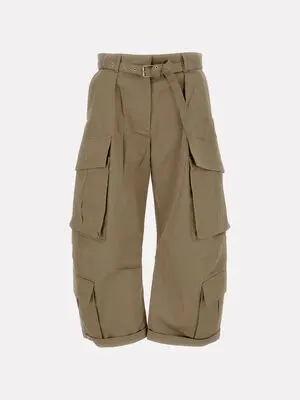Acne Studios Wide Leg Cargo Pants