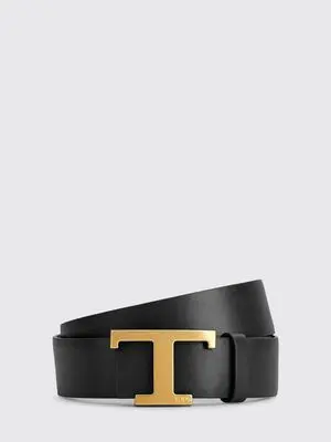 TOD'S Leather Belt - Black