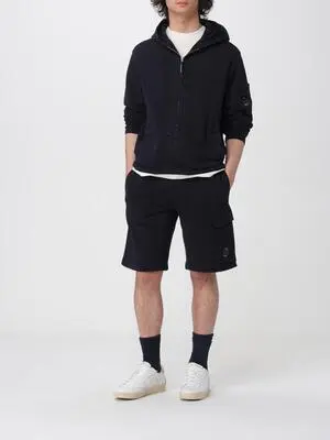 C.P. COMPANY Cotton Cargo Shorts - Blue