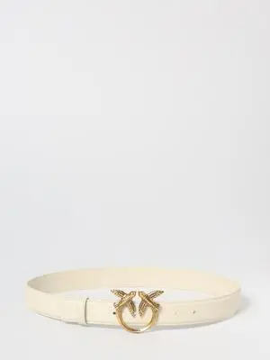Pinko Pinko Leather Belt White