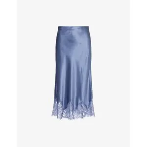 Reformation Silk Midi Skirts
