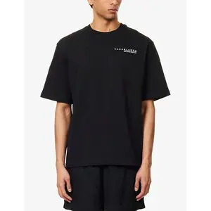 Casablanca Glitch Orchid Oversized Cotton-jersey T-shirt