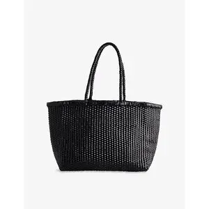 Woven Leather Totes