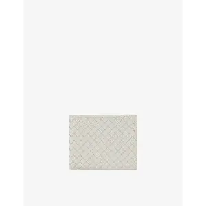 REISS Quincy Leather Wallet - Off White