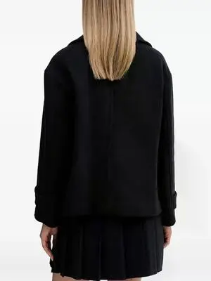 Sisley Buttoned Long-sleeve Jacket