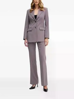 Sisley Buttoned V-neck Blazer