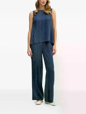 Sisley Pinstripe Wide Leg Trousers