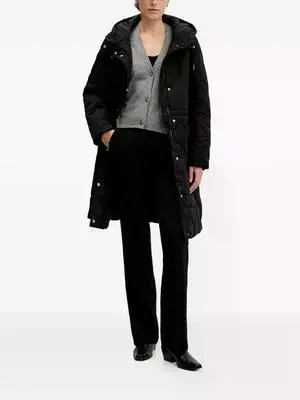 Sisley Hooded Quilted Coat