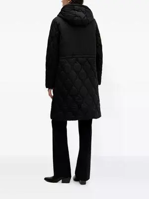 Sisley Hooded Quilted Coat