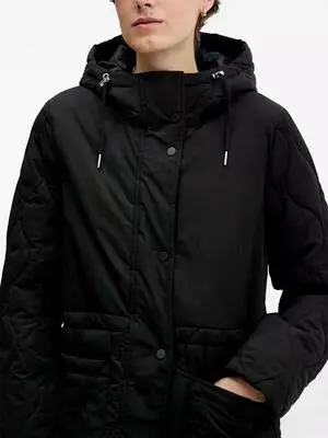 Sisley Hooded Quilted Coat