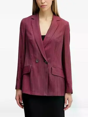 Sisley Pinstripe Double-breasted Blazer