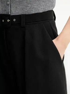 SIMONA CORSELLINI Belted Culottes Shorts