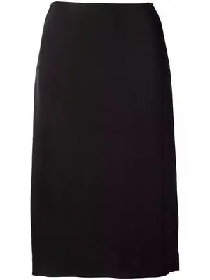 THE ROW Straight-cut Midi Skirt