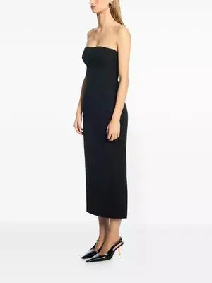 AXEL 113 Margot Strapless Midi Dress - Black