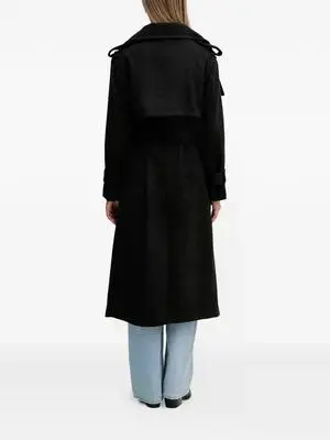 Sisley Belted Textured Coat