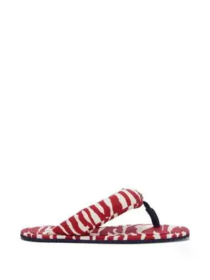 Attico Indie Thong Sandals - Red