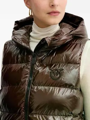 Pinko Hooded Padded Vest