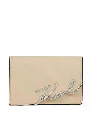 Karl Lagerfeld Logo Wallet - Neutrals