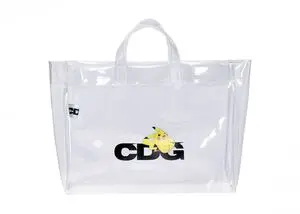 Comme Des Garçons Cdg X Pokemon Polyurethane Tote Bag