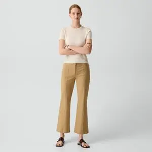 Theory Raw Edge Hem Pants For Women
