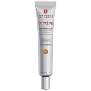 ERBORIAN Cc Cream Color-corrector For Natural Luminous Finish With Korean Centella Asiatica Extract - Bronze