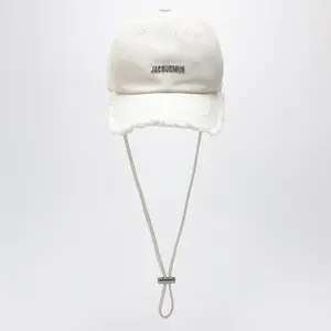 Jacquemus La Casquette Artichaut Cap - White