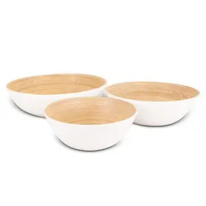 LEXA 3-piece Bowl Set, 12, 10 - White