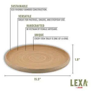LEXA Serving Tray - Natural