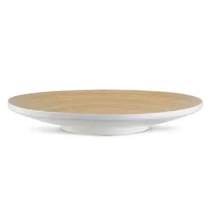 LEXA Footed Plate - White