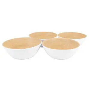 LEXA Salad Bowl Set - White