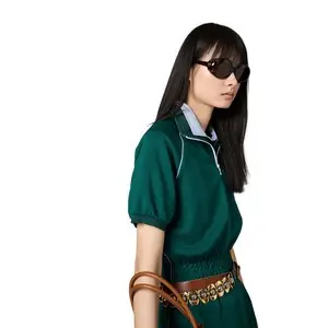 Miu Miu Technical Jersey Mini-dress