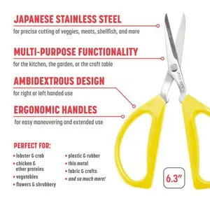 JOYCE CHEN Original Unlimited Kitchen Scissors 2-pack