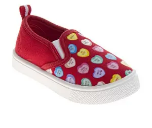 SWEETHEARTS Slip-on Shoes For Toddler Girls - Red Multi