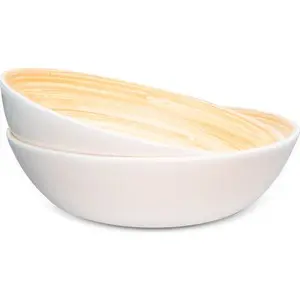 LEXA Salad Bowl Set - White