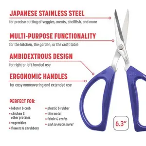 JOYCE CHEN Original Unlimited Kitchen Scissors 2-pack