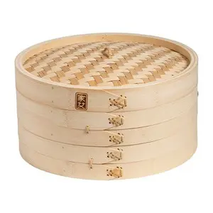 JOYCE CHEN 2-tier Steamer Baskets - Bamboo