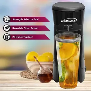 BRENTWOOD Single Serve Iced Coffee And Tea Maker