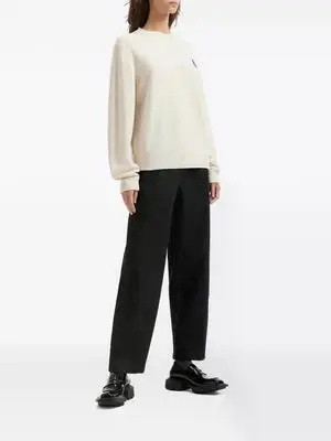 ADER ERROR Patch-detail Straight Jeans