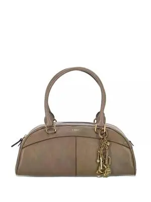 Chloé Bowling Charm-detail Shoulder Bag - Neutrals
