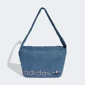Adidas Shopper Washed Effect Bag - Light Denim