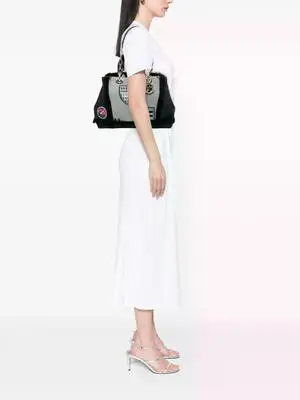 Dior Denim Patch D-light Satchel