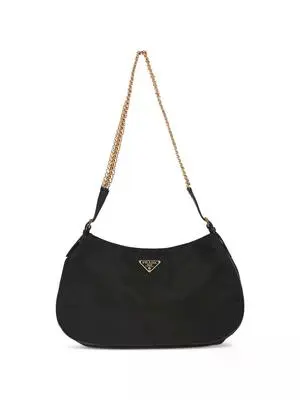 Prada 1990-2000s Triangle-logo Shoulder Bag