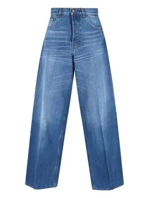 HAIKURE Bethany Wide Leg Jeans - Blue