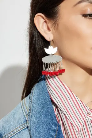 Isabel Marant Fringe Drop Earrings